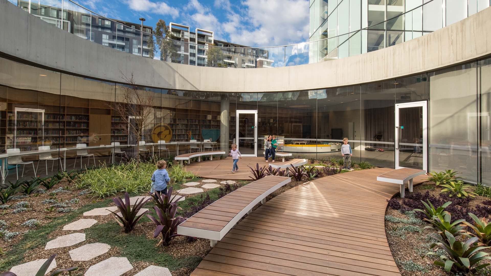 Green Square Has Scored a Futuristic New Library with a Plant-Filled ...